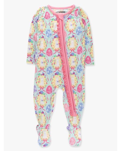 baby girl pyjamas with feet