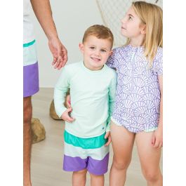 Mint Long Sleeve Rash Guard